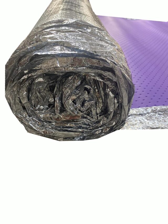 2mm Purple & Silver Foil Underlay – Acoustic, Damp Proof & Heat ...
