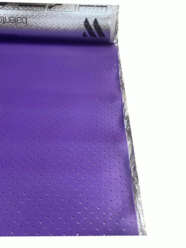 2mm Purple & Silver Foil Underlay – Acoustic, Damp Proof & Heat ...